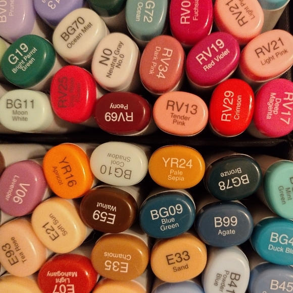 Copic Sketch | Office | 25 Copic Sketch Alcohol Markers New | Poshmark